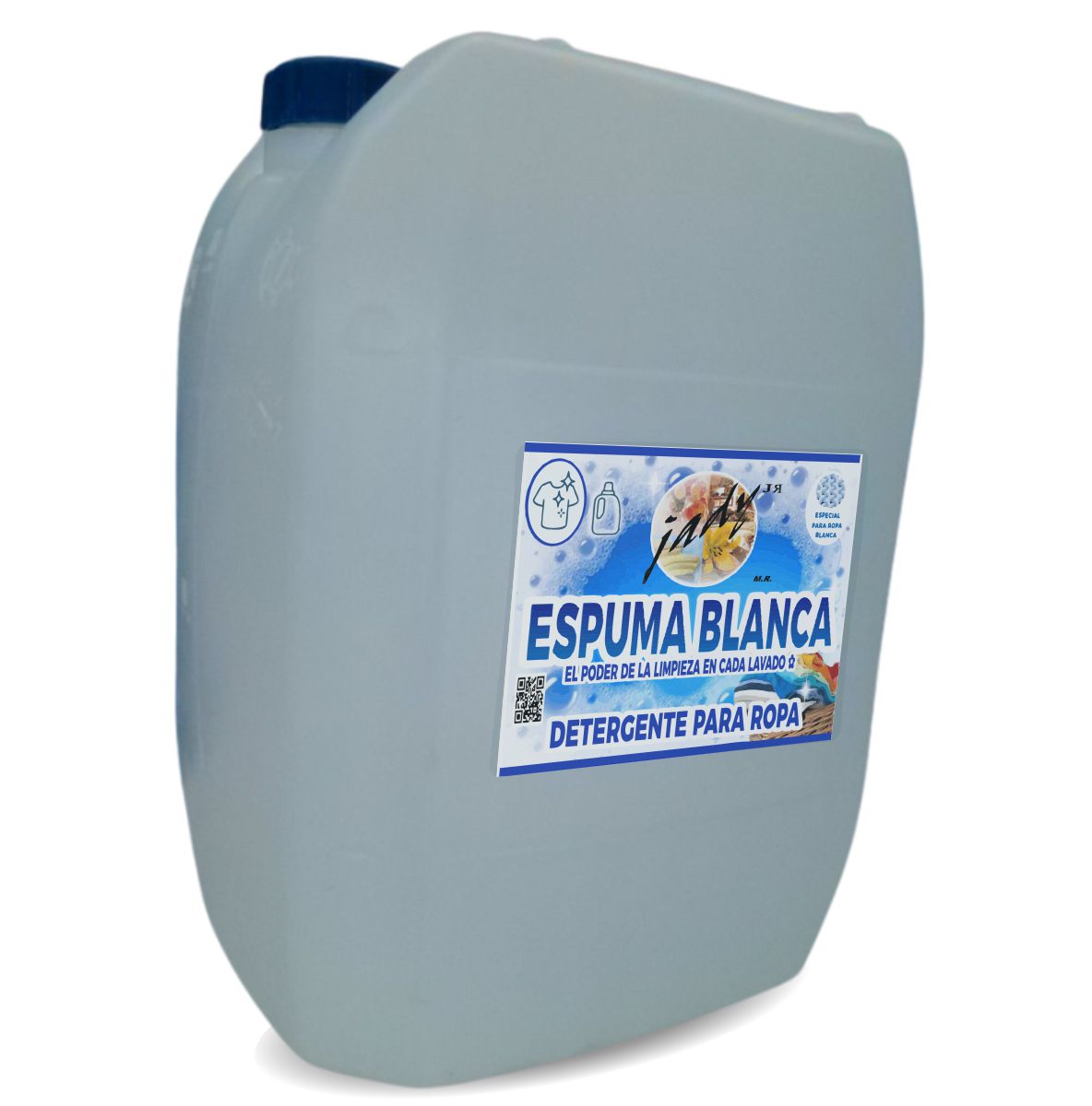Detergente liquido Espuma Blanca Concentrado para 80 Lt Plim33 ...
