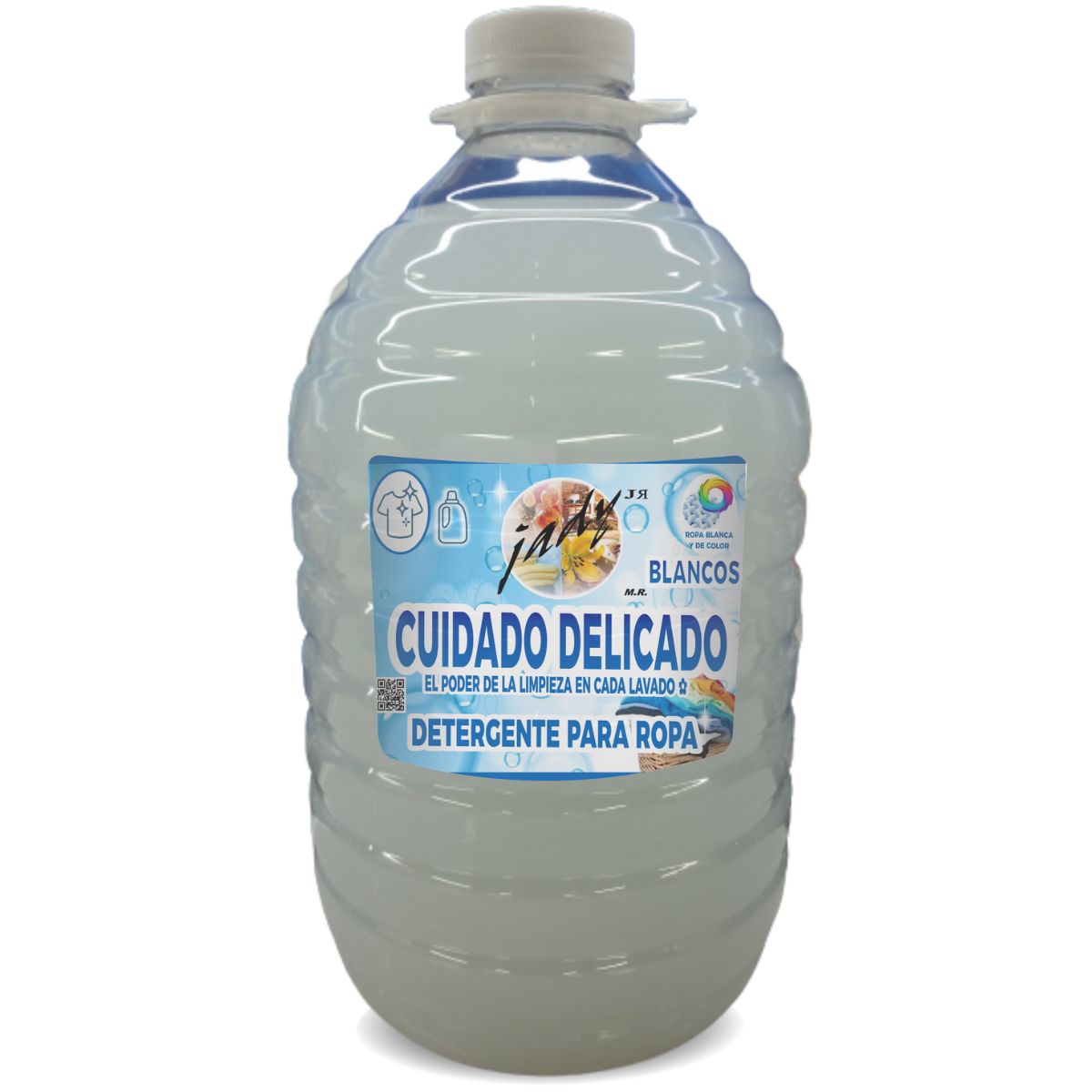 Detergente liquido Cuidado Delicado Blancos Concentrado para 40 Lt ...